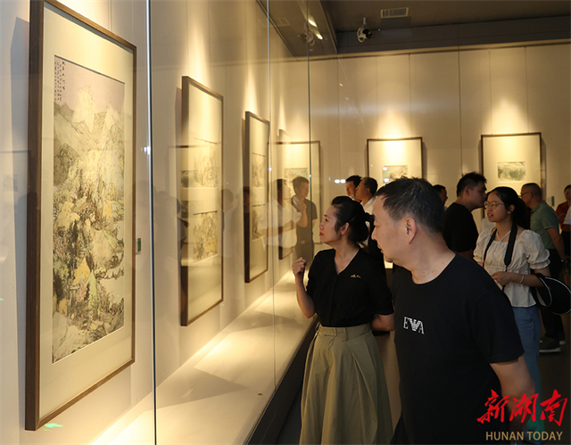 Painting Exhibition Presenting Baojing County Opens at Hunan Art Museum ...